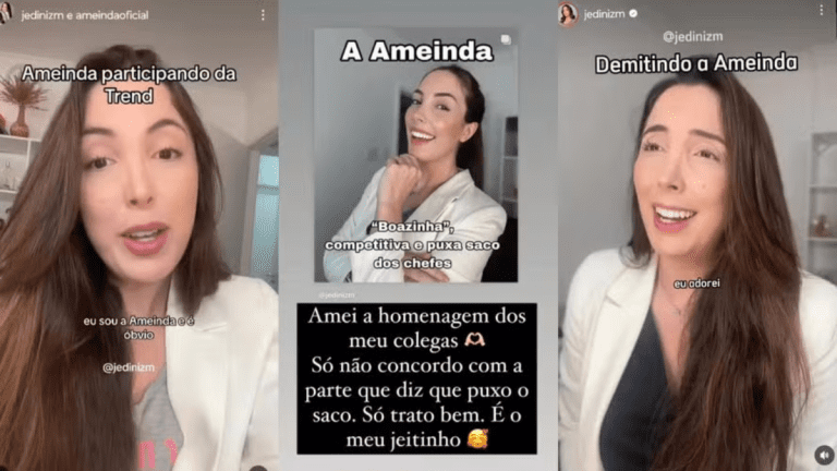 Jéssica Diniz, a criadora da “Ameinda” que viraliza no TikTok e no ...
